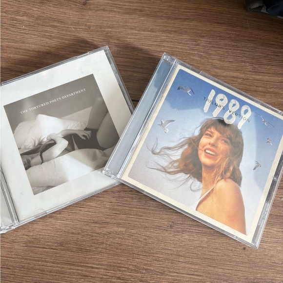 Taylor Swift | Other | Taylor Swift Cd Collection Ttpd And 989 | Poshmark